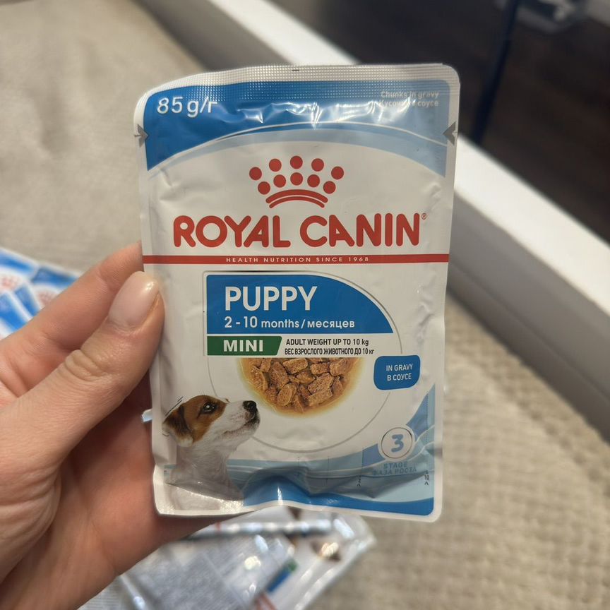 32 пауча Royal Canin Puppy Mini влажный корм