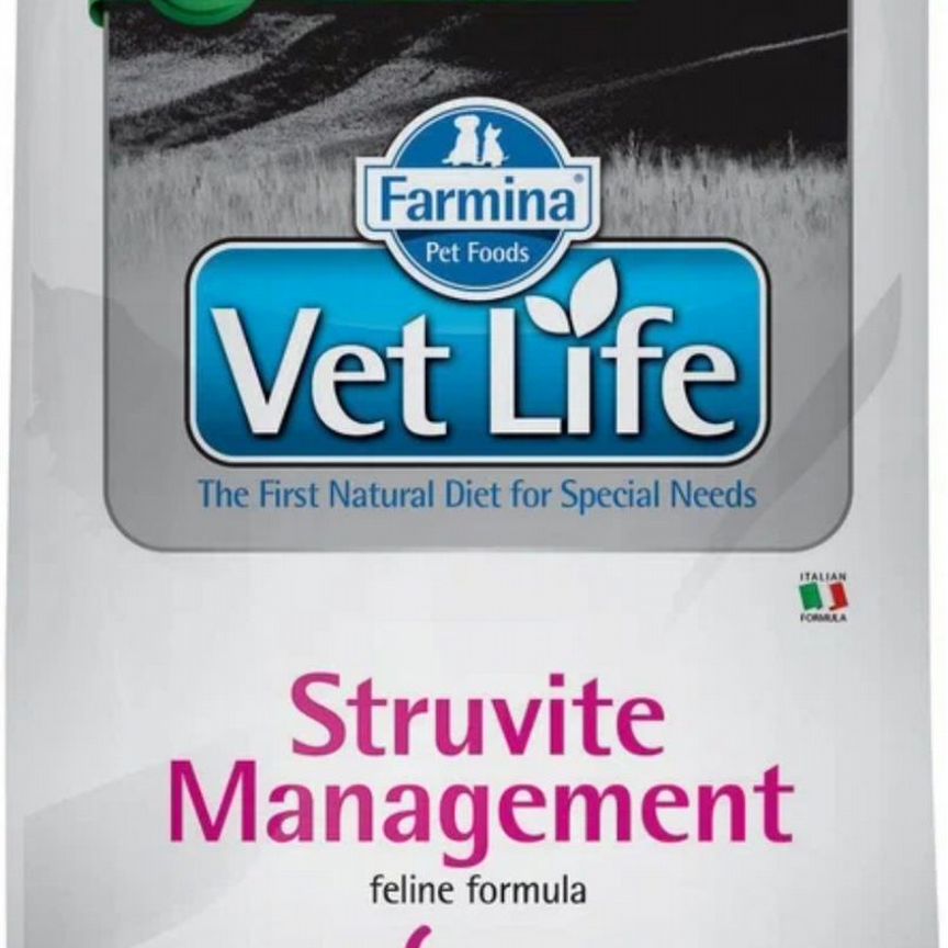 Сухой корм для кошек и котов Farmina Vet Life 10кг