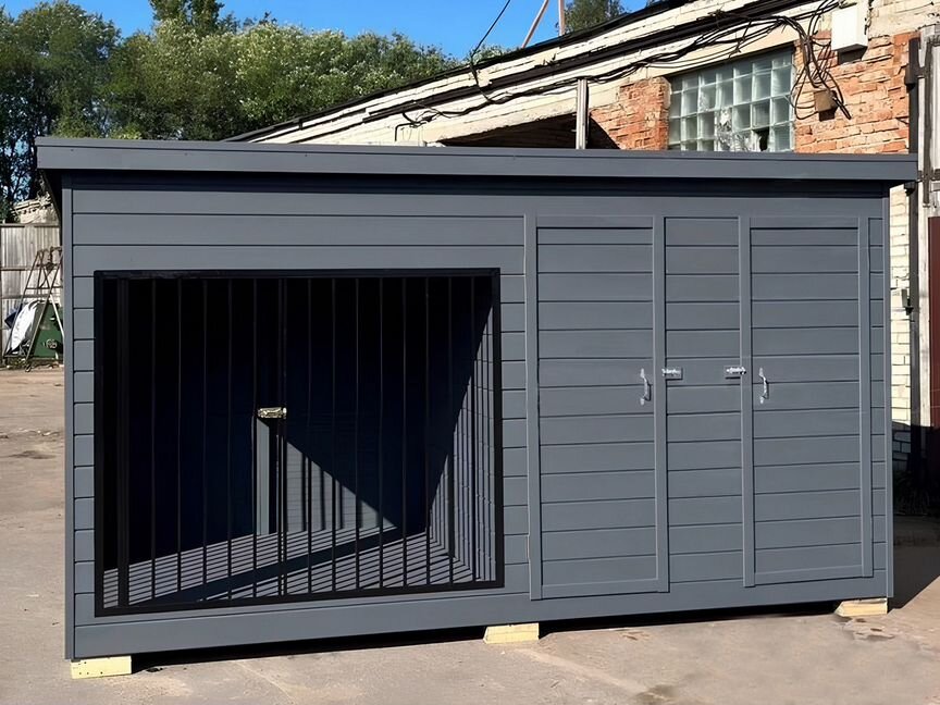 Вольер для крупных собак