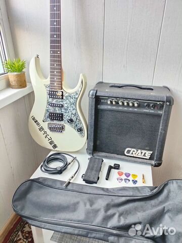 Электрогитара Ibanez Grx150 +комб Crate 15вт +комп купить в Санкт ...