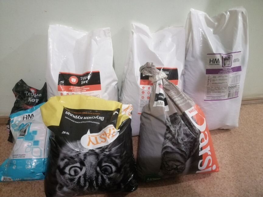 Сухой корм для кошек