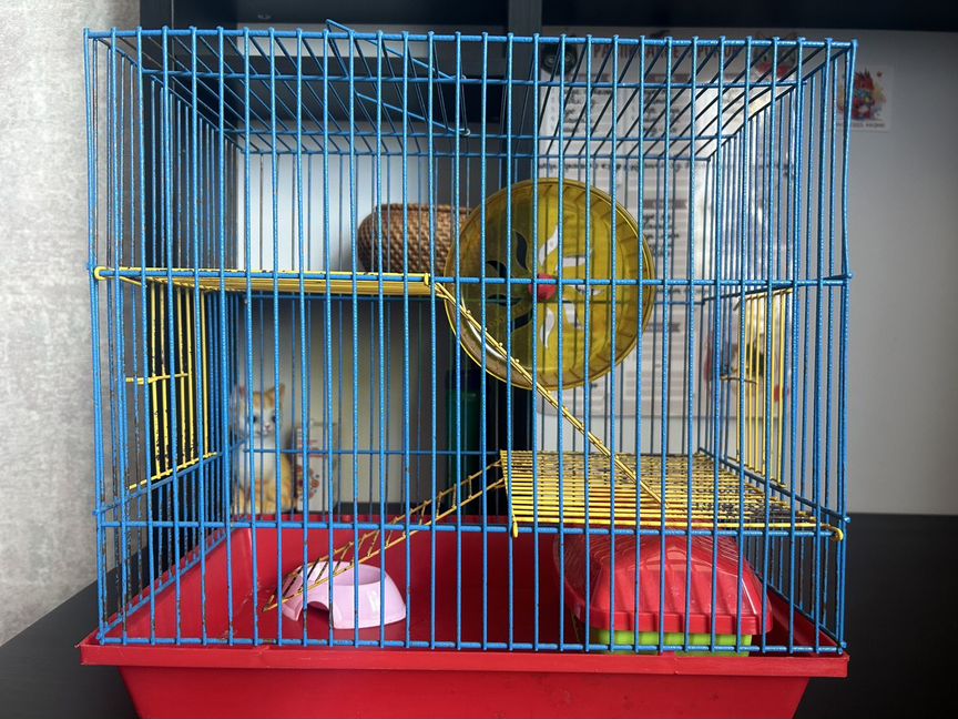Клетка для грызунов пластиковая