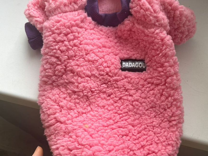 Теплая толстовка для животных м