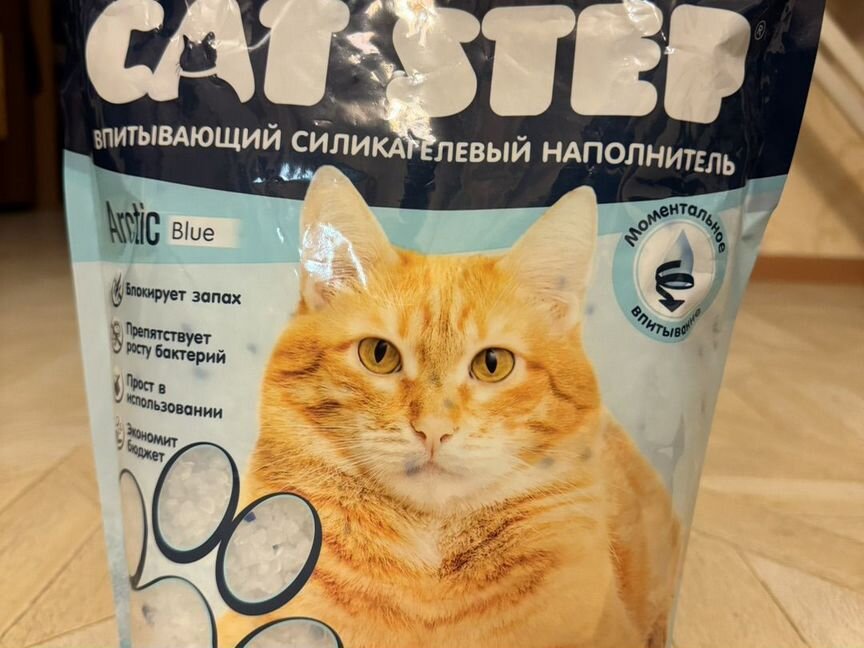 Силикагелевый наполнитель CatStep 3,8л