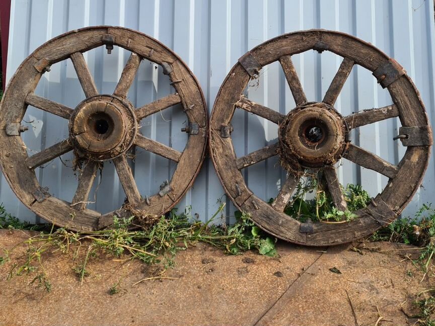 Сбруя, сани, телега, колеса