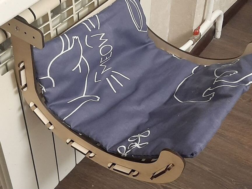 Гамак для кошек на батарею