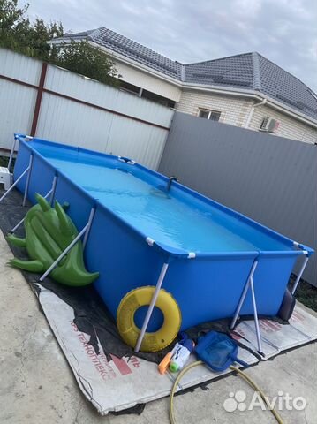 Каркасный бассейн прямоугольный бу купить в Краснодаре | Личные вещи ...