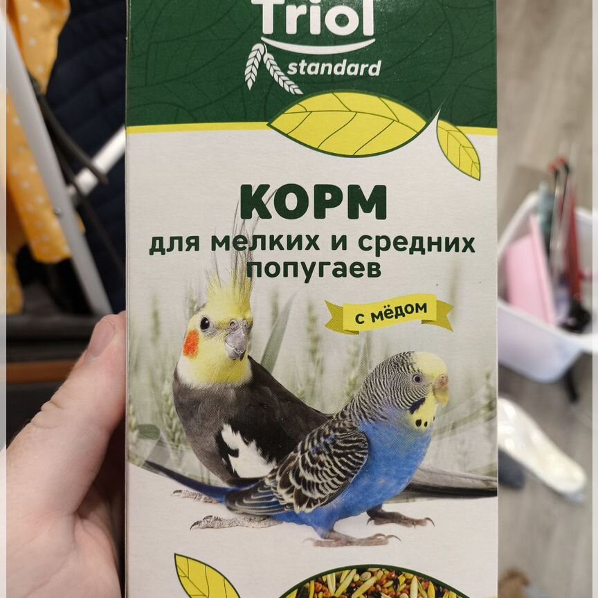 Корм для волнистых попугаев