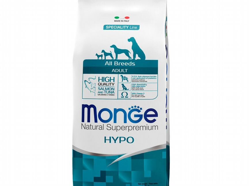 Monge Монж Dog Speciality Line Hypo гипоаллергенны