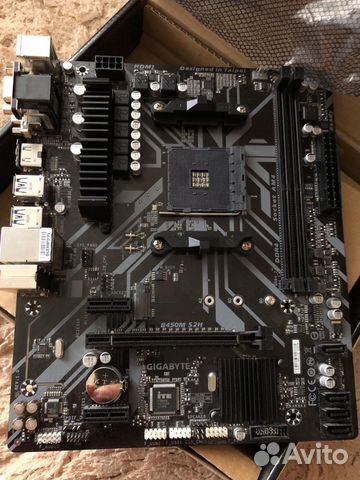Материнская плата gigabyte b450m s2h купить в Волгограде | Электроника ...
