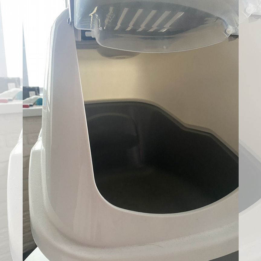 Кошачий лоток домик