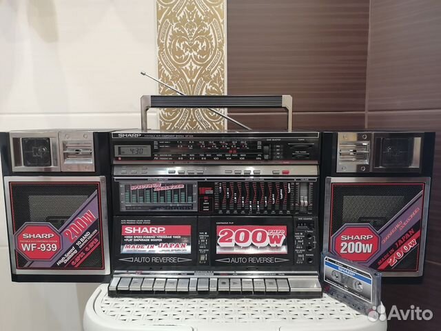 Магнитофон Sharp WF -939 Z(WF-940) купить в Балашихе | Электроника | Авито