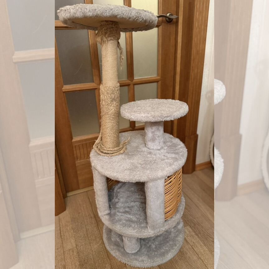 Когтеточка с домиком бу