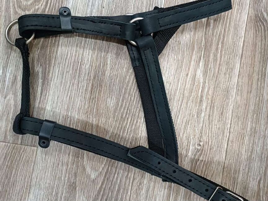 Недоуздок кожаный двойной