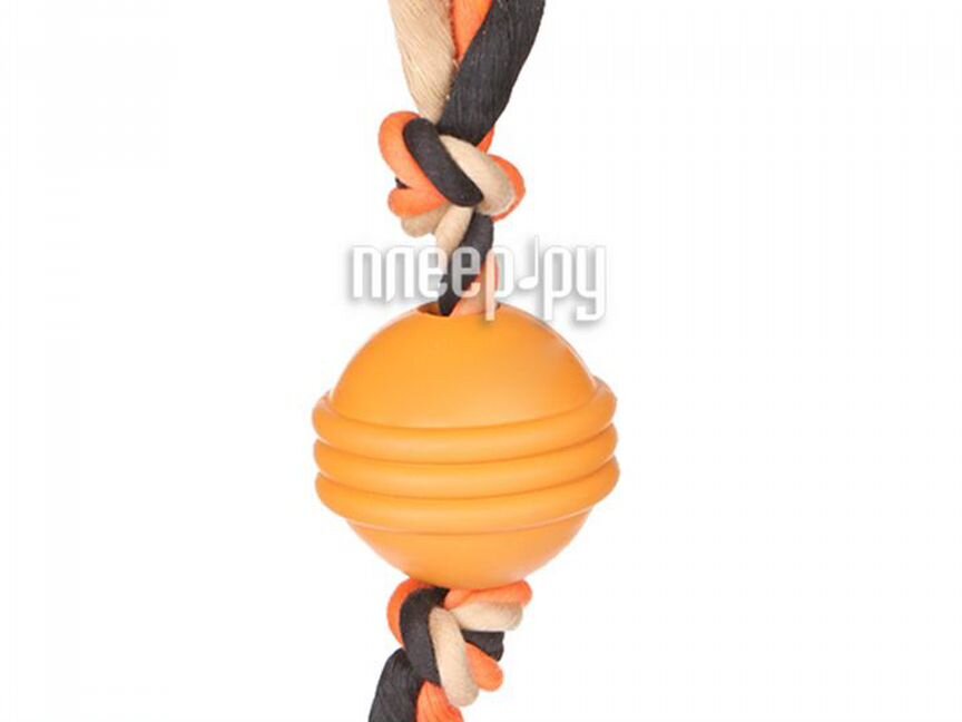 Beeztees Sumo Fit Ball Мяч на канате Orange 62