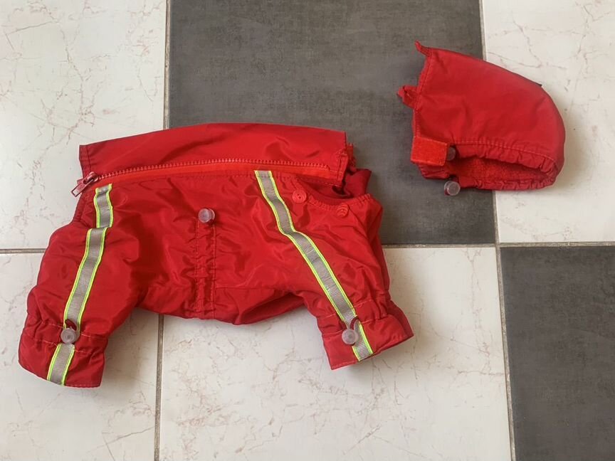 Комбинезон для маленькой собачки на флисе