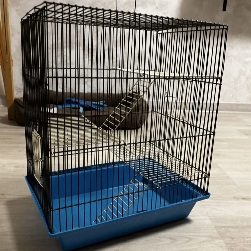 Клетка для грызунов 3 этажа