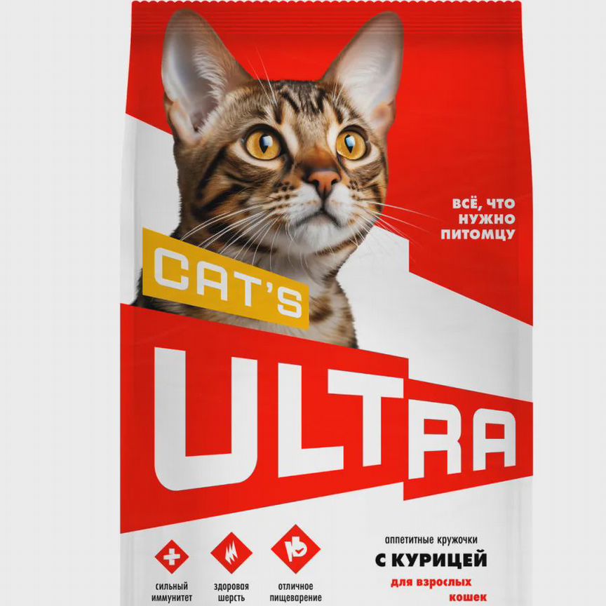 Сухой корм для кошек Ultra 3 кг