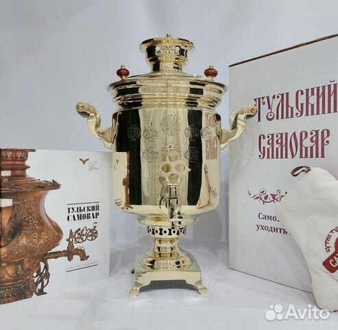 Самовар угольный. Банка с медалями Баташева 6л купить в Москве | Хобби ...