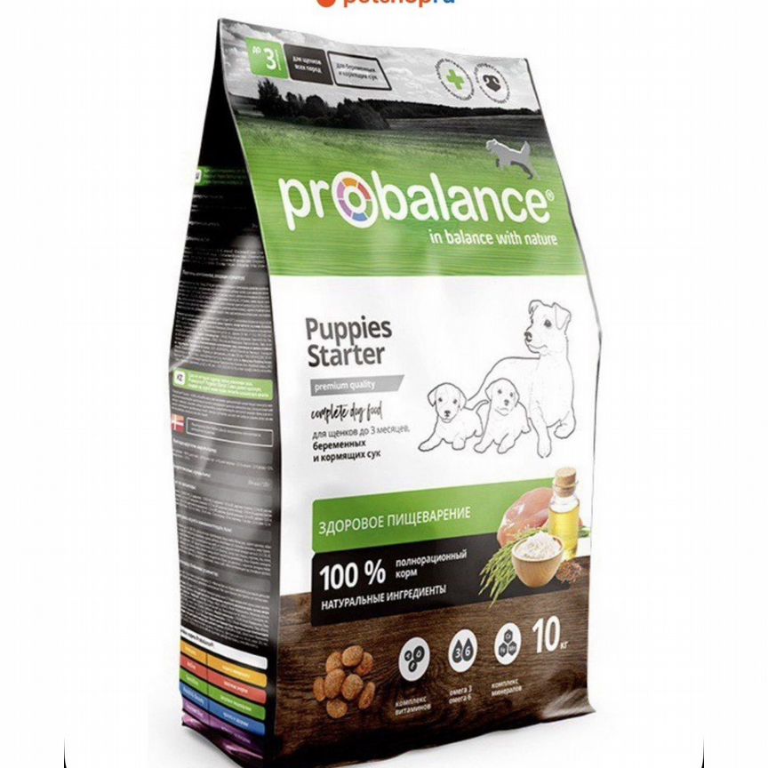 Корм Probalance Puppies Starter