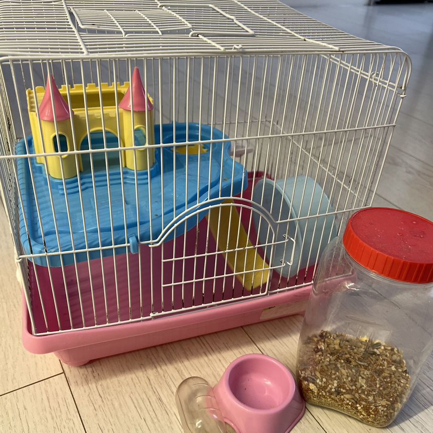 Продам клетку для хомяка