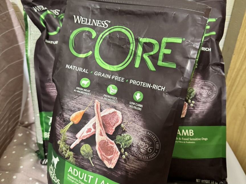 Wellness Core Dog Корм сухой ягненок