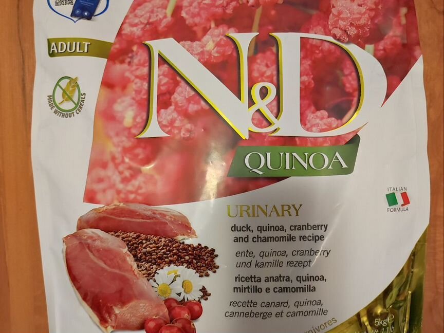 Корм для кошек Farmina N&D Urinary Grain Free 5kg