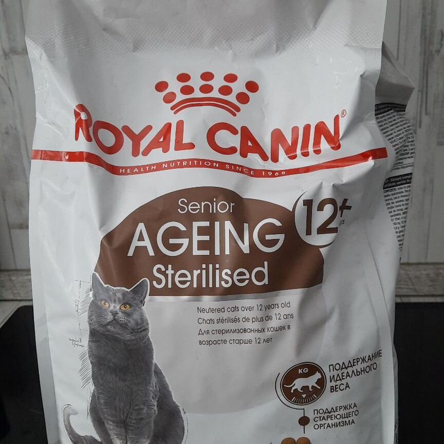 Сухой корм Royal Canin Ageing Sterilised 12  4кг