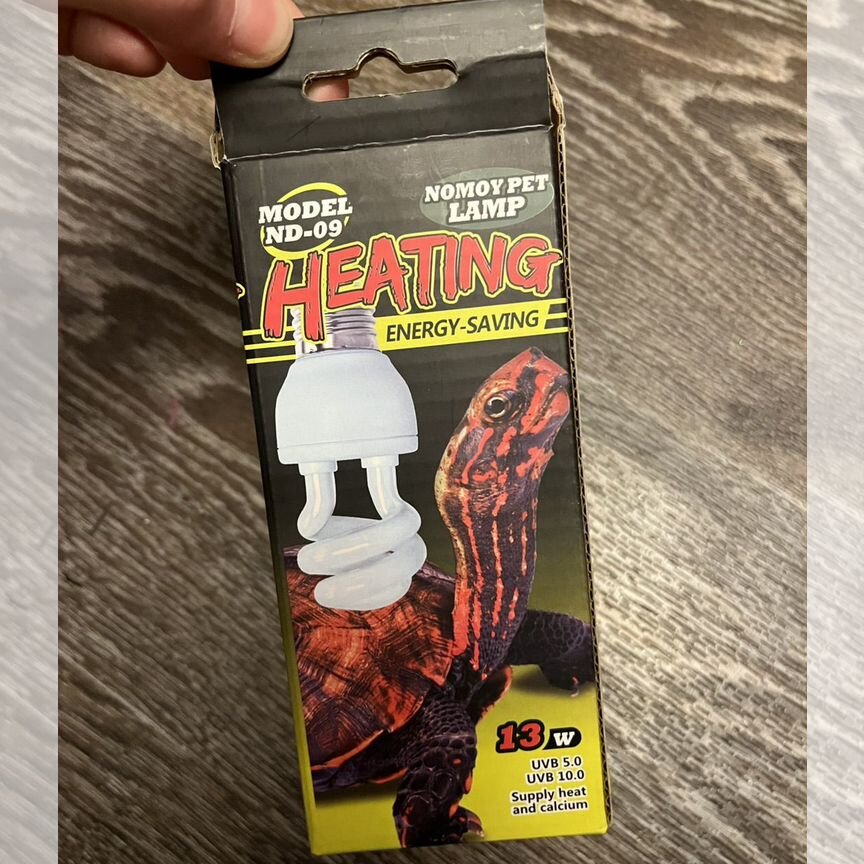 Уф Лампа для террариума, nd-09 13w