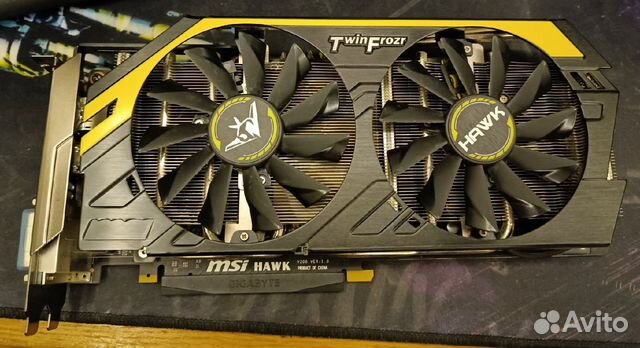 Видеокарта MSI hawk GTX 760 2GB купить в Москве | Электроника | Авито