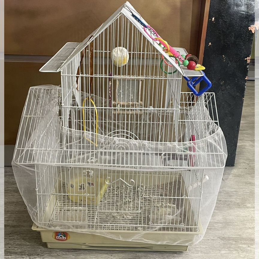 Клетка для попугая бу челябинск