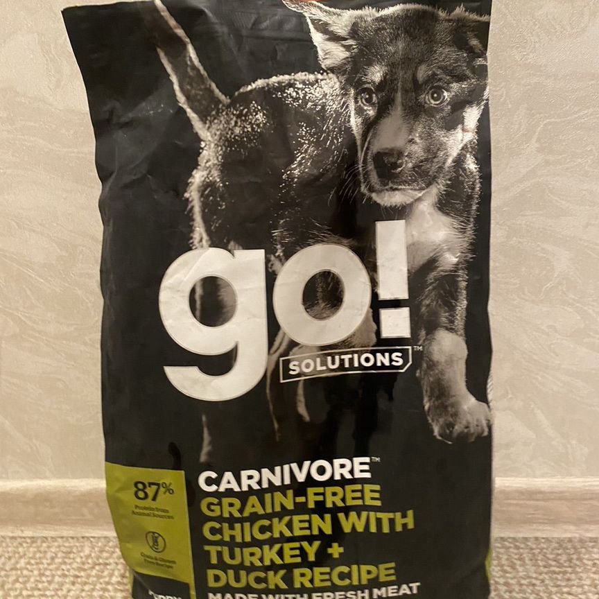 Корм для собак go solutions