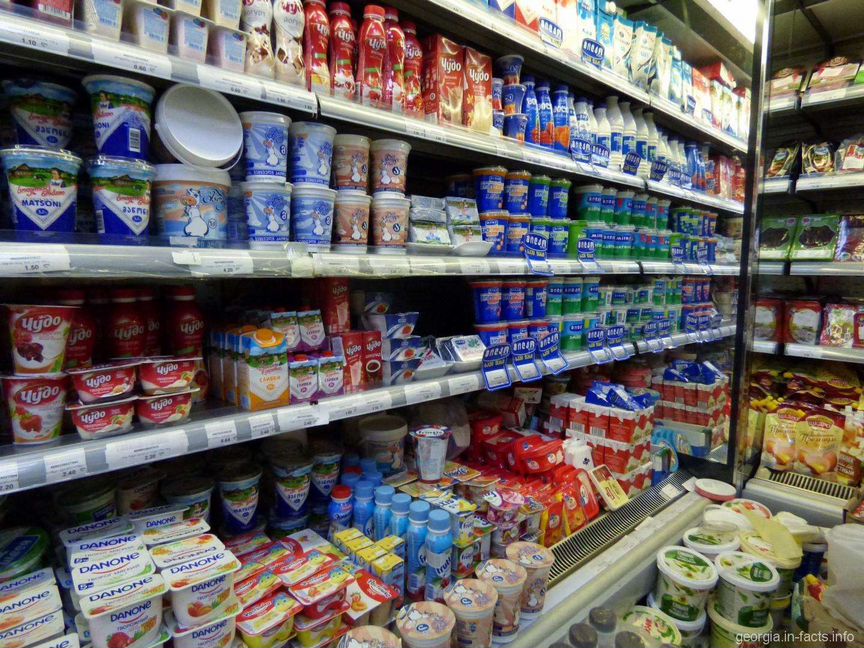 Хлеб, молочка, овощи, фрукты