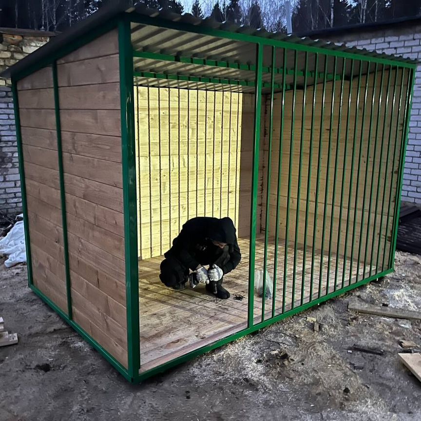 Вольер для собак с гарантией