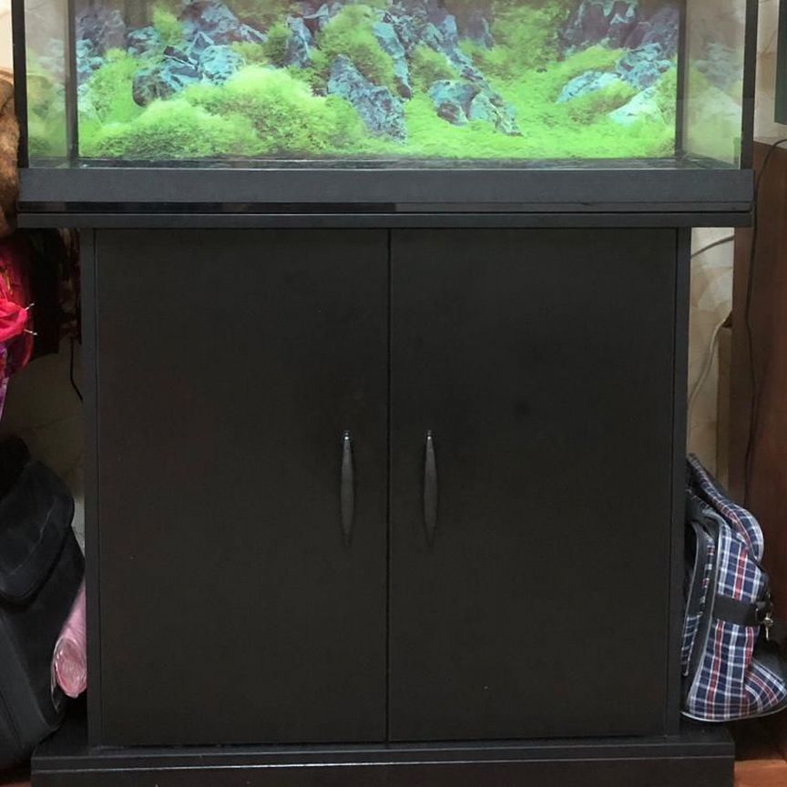 Аквариум с тумбой, 150 литров. Фирма ссб