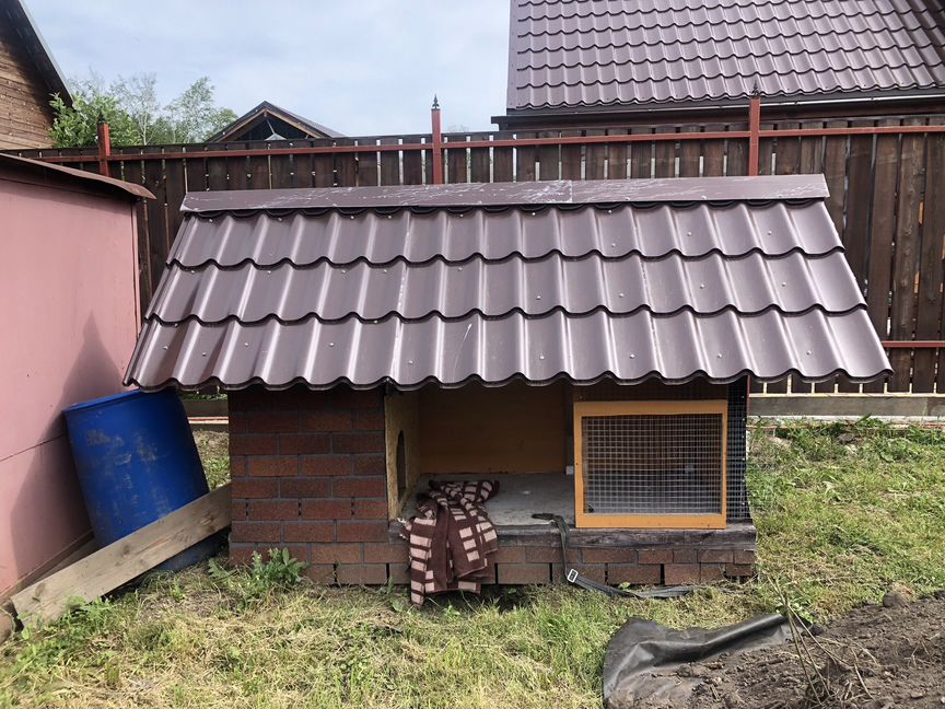 Будка для собаки утепленная