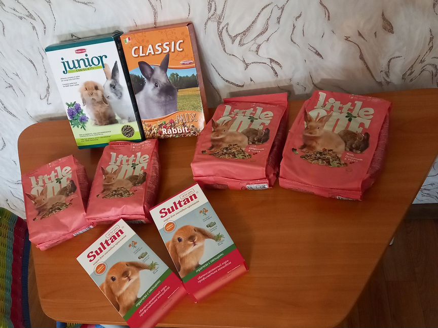 Корм для грызунов (кролик, свинка)