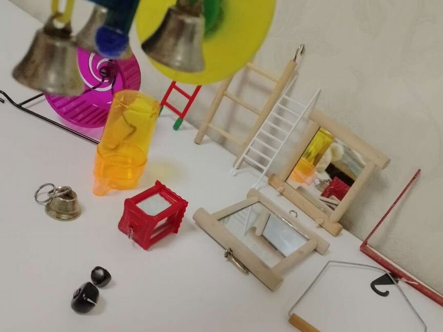Игрушки для птиц хомячков