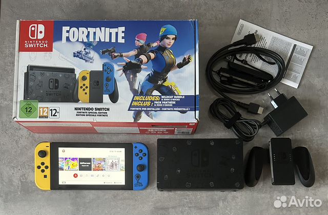 Nintendo switch fortnite edition + 64Гб купить в Ростове-на-Дону с ...