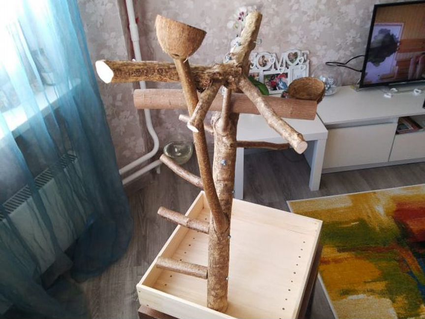 Стэнд для попугая (среднего/крупного)