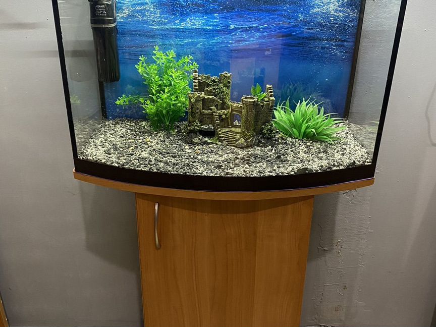 Аквариум панорамный-60л