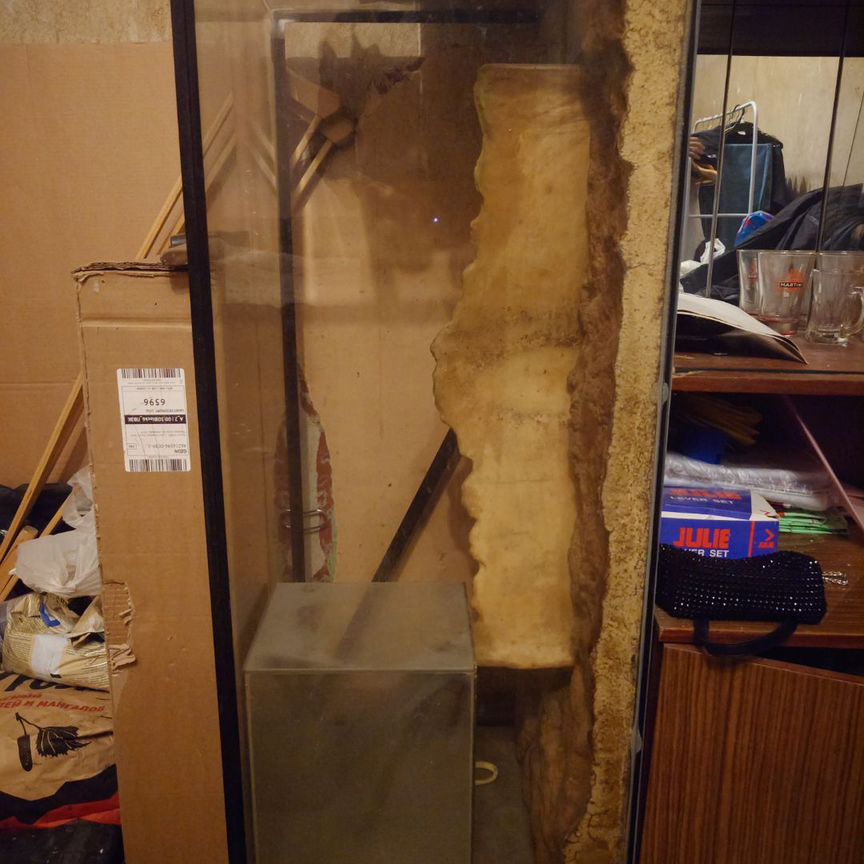 Аквариум для черепах с островком