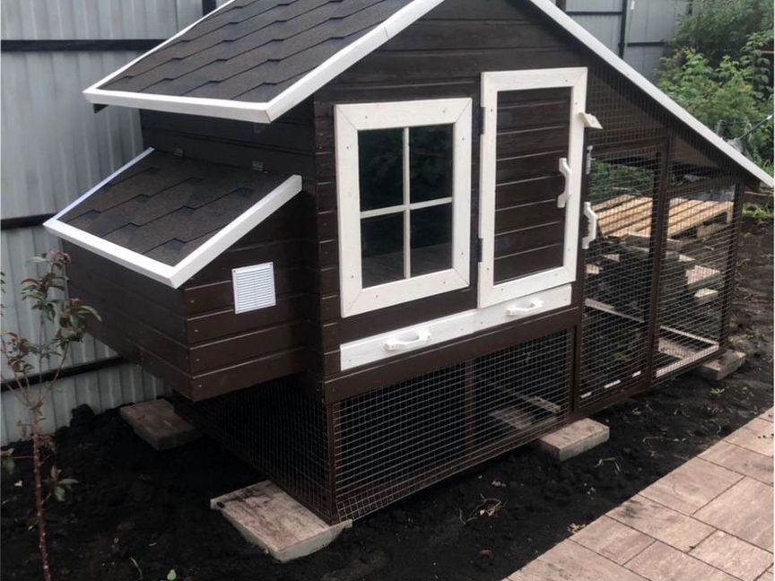 Курятник зимний