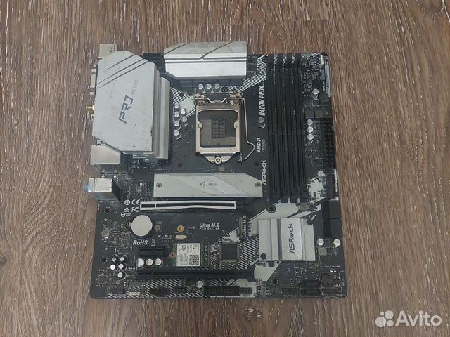 Материнская плата asrock b460m pro4 на запчасти купить в Москве ...