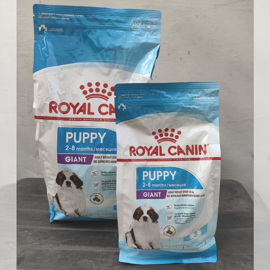 Сухой корм для собак Royal Canin Giant Puppy 3,5кг