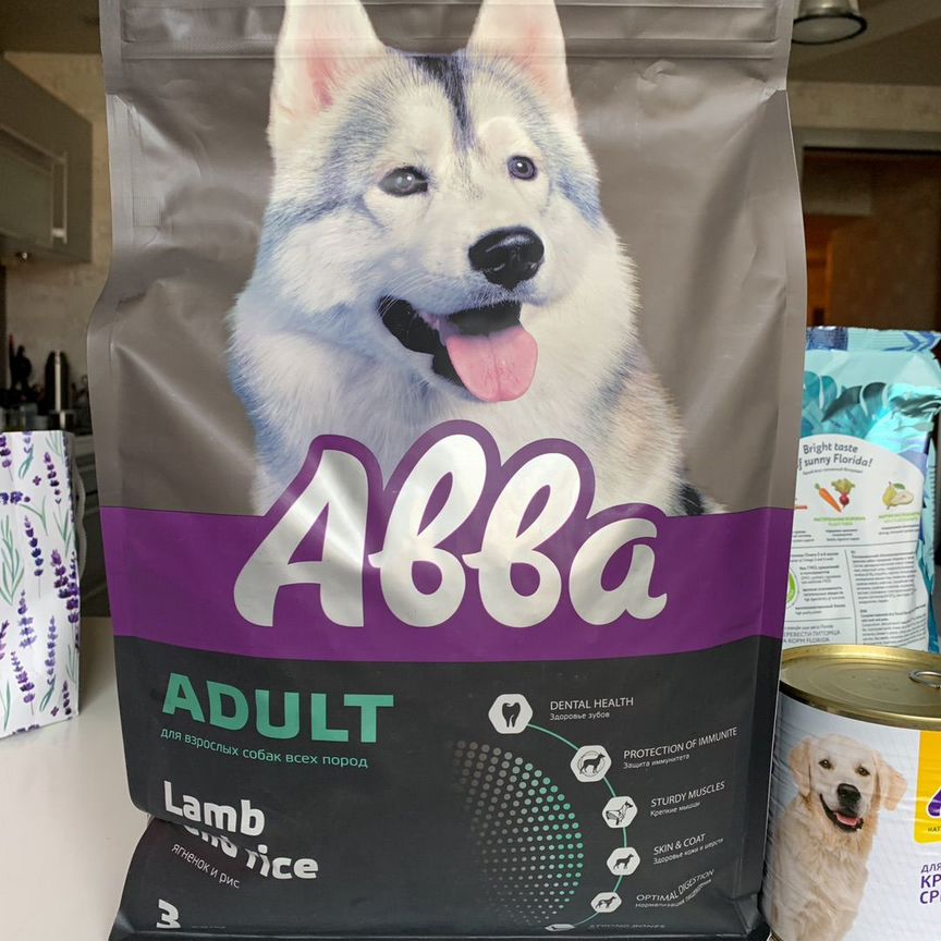 Корм Abba adult 3 кг для собак