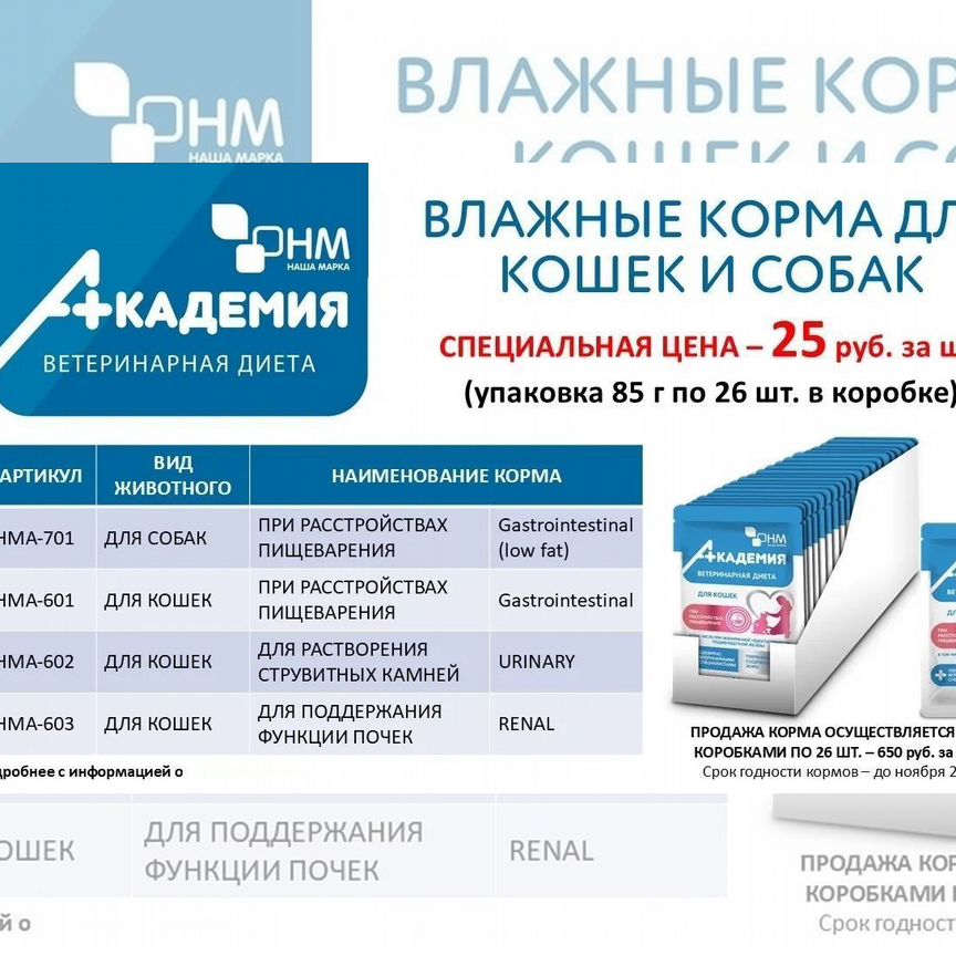 Корм для кошек и собак опт и розница