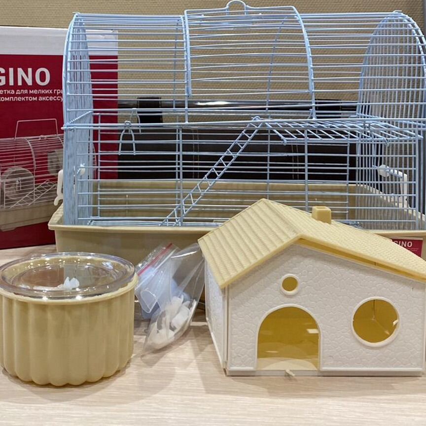 Клетка для мелких грызунов как новая