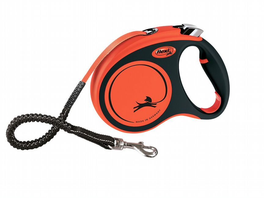 Flexi xtreme рулетка-ремень с усиленным поводком д