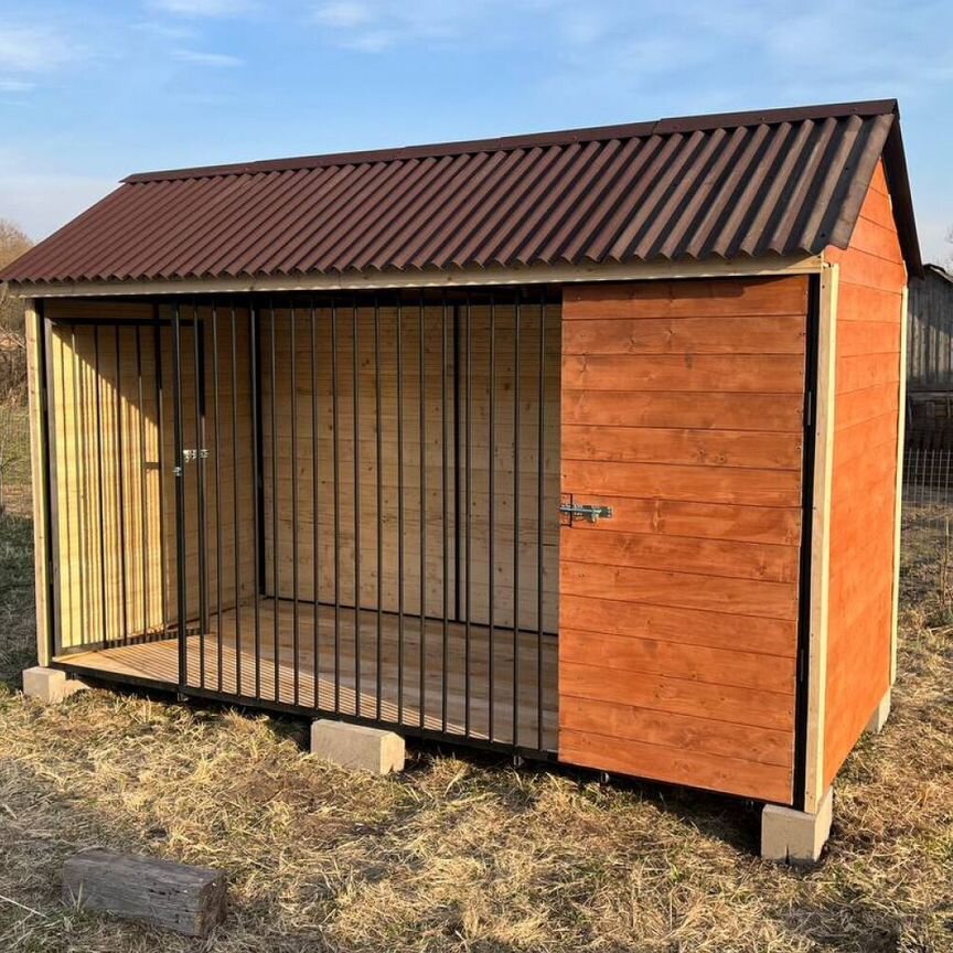 Вольер для собак с зимником